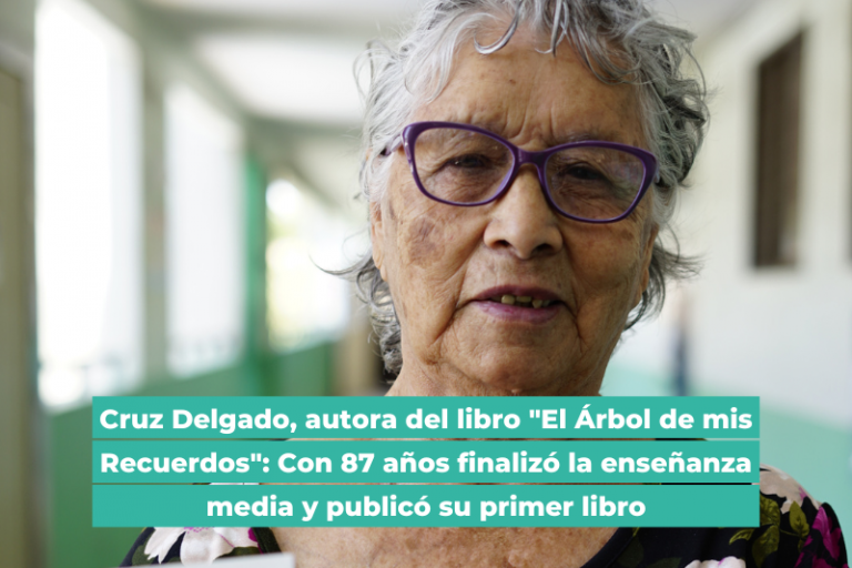 Cruz Delgado, autora del libro "El Árbol de mis Recuerdos": Con 87 años ...