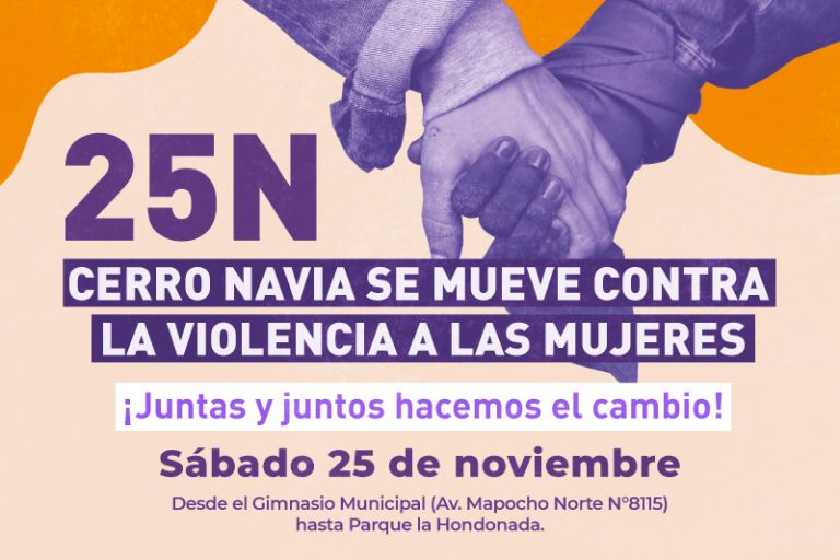 ¡Música en vivo, marcha y carnaval! Cerro Navia se mueve contra la violencia a las mujeres ...